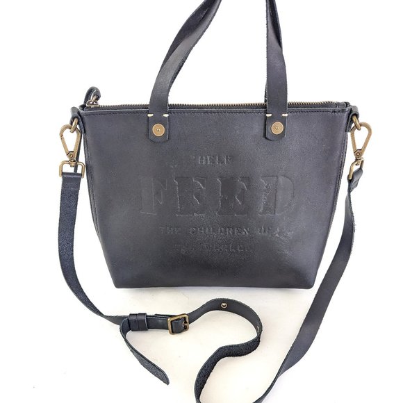Feed | Bags | Feed Projects Leather Eleanor Crossbody Purse W Removable ...